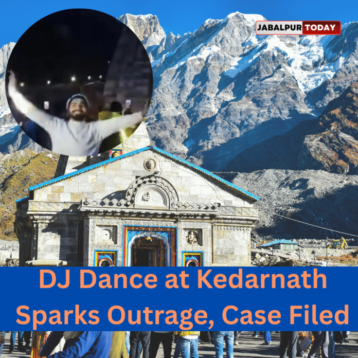 Dance on DJ Beats at Kedarnath Sparks Outrage; Case Filed After Viral ...